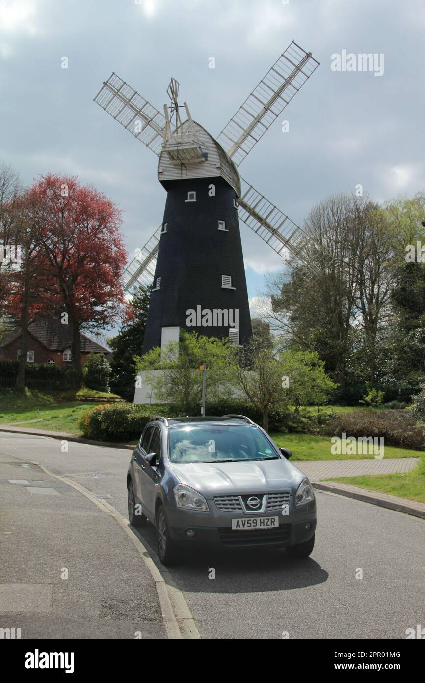 Croydon, London, UK. 25 April 2023. The secret Shirley Windmill in ...