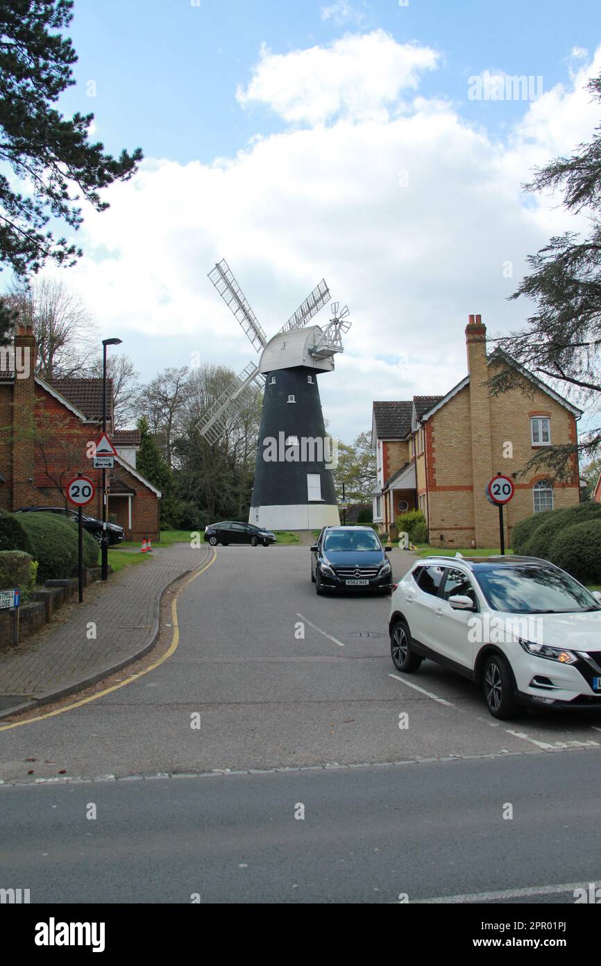 Croydon, London, UK. 25 April 2023. The secret Shirley Windmill in ...