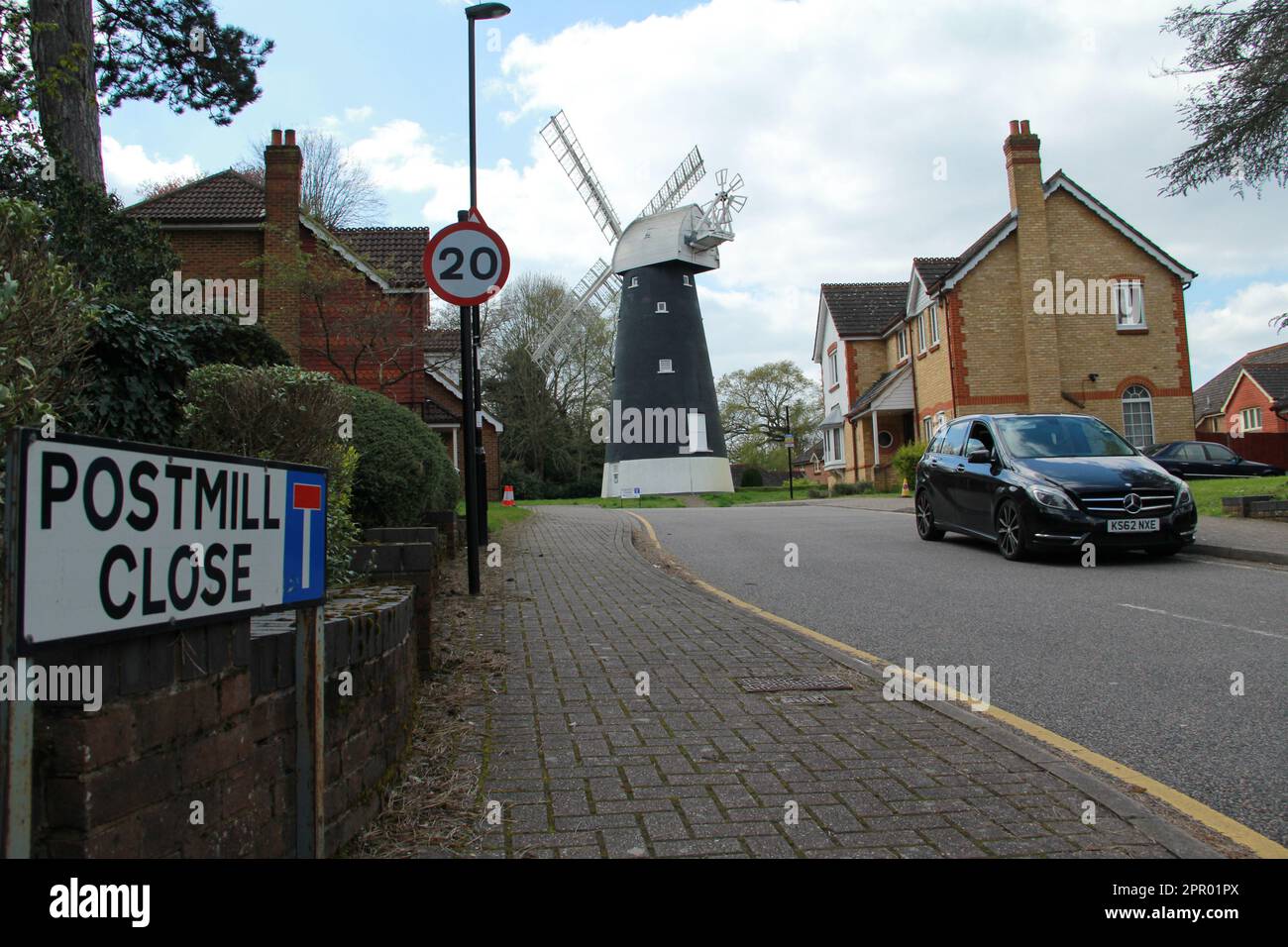 Croydon, London, UK. 25 April 2023. The secret Shirley Windmill in ...