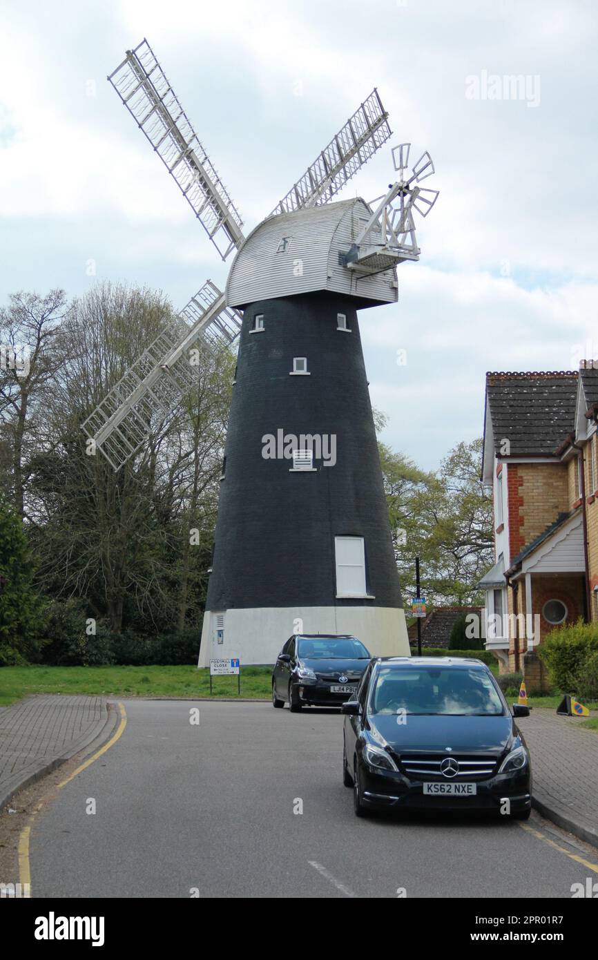 Croydon, London, UK. 25 April 2023. The secret Shirley Windmill in ...
