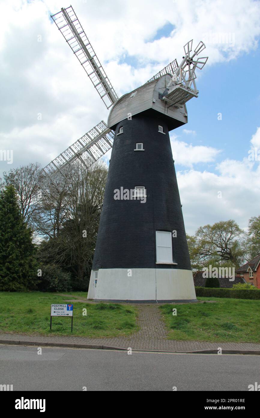 Croydon, London, UK. 25 April 2023. The secret Shirley Windmill in ...