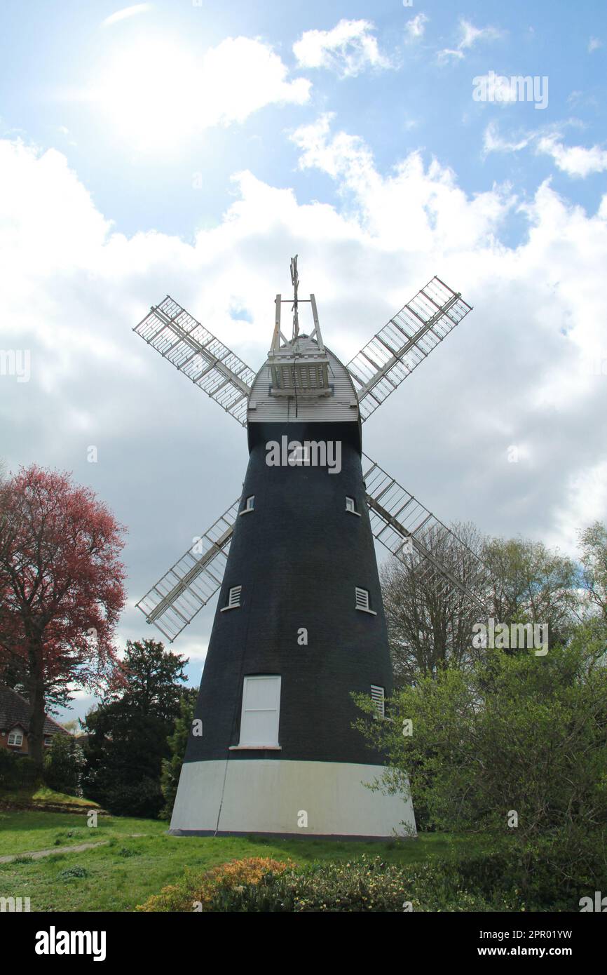 Croydon, London, UK. 25 April 2023. The secret Shirley Windmill in ...