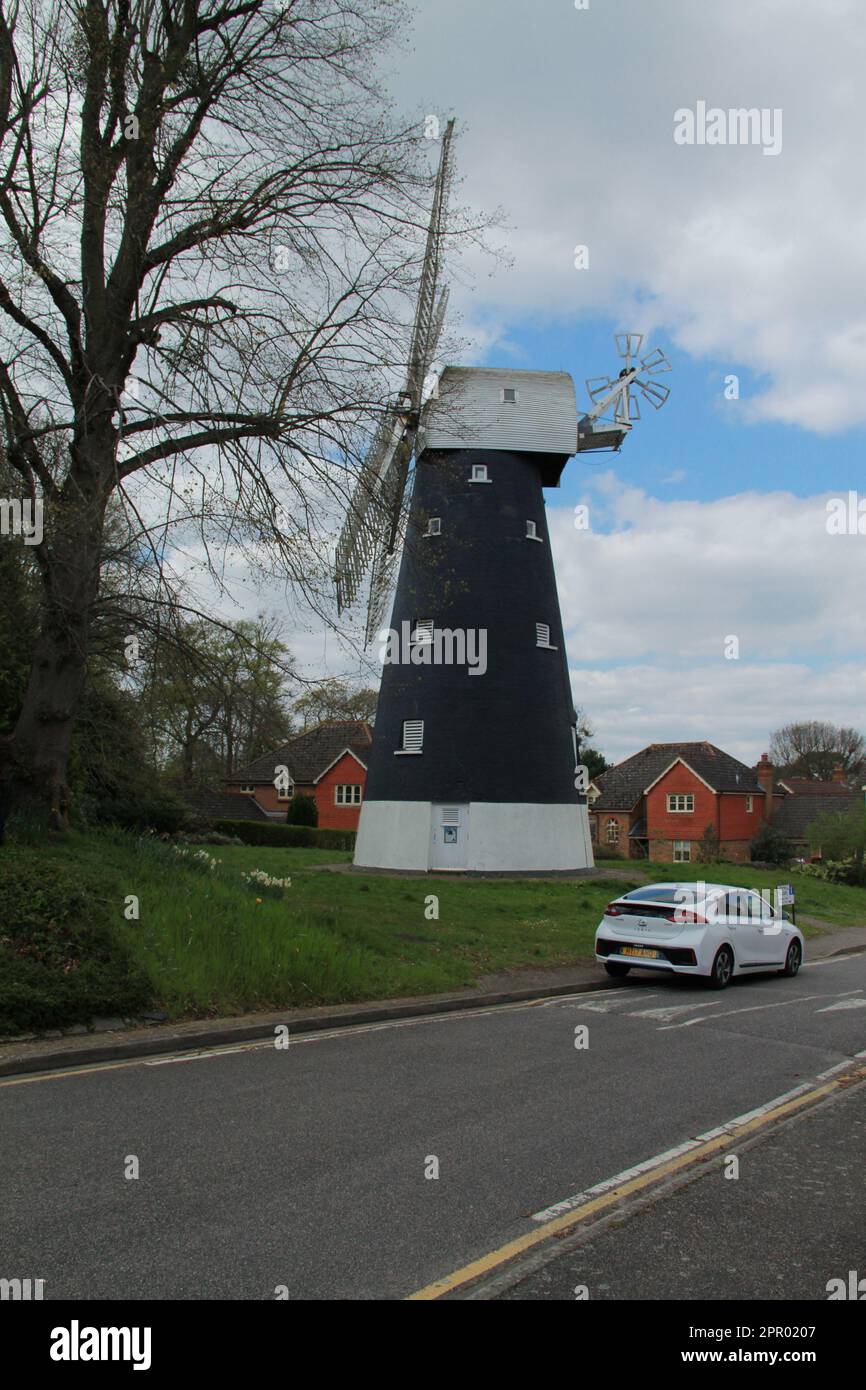 Croydon, London, UK. 25 April 2023. The secret Shirley Windmill in ...
