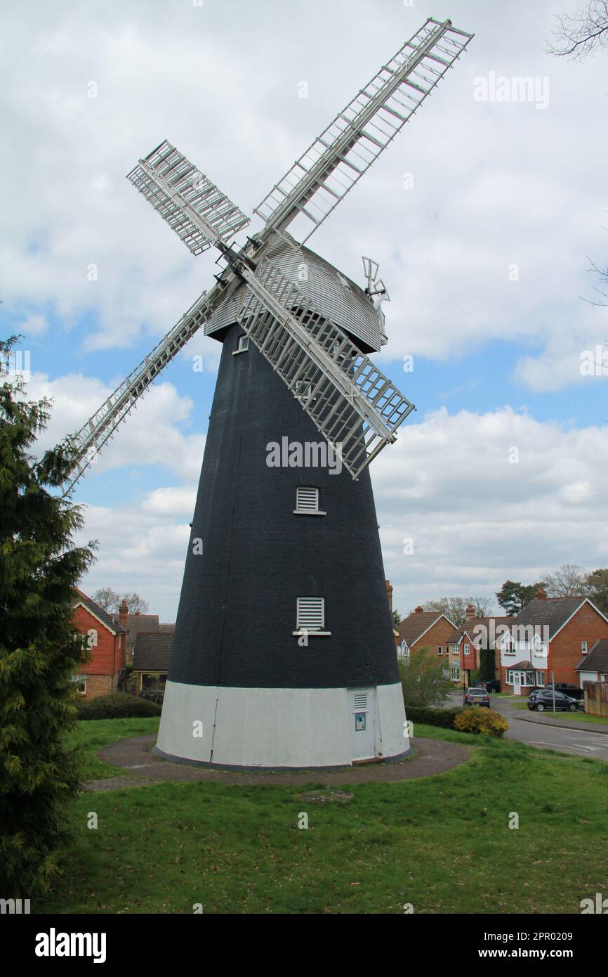 Croydon, London, UK. 25 April 2023. The secret Shirley Windmill in ...