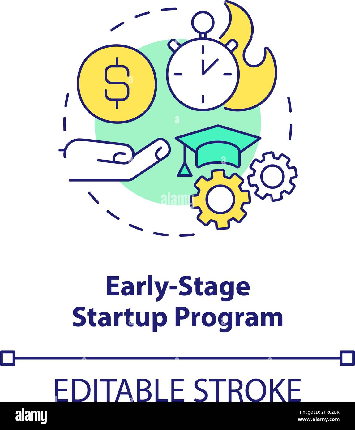 Early funding Stock Vector Images - Alamy