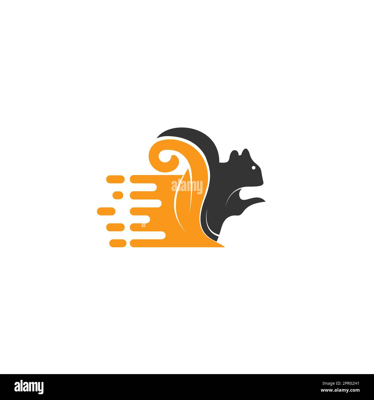 Squirrel vector logo design. Chipmunk logo design Stock Vector Image ...