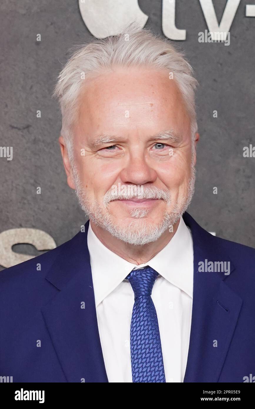 Tim Robbins attends the global premiere of Silo, at Battersea Power ...
