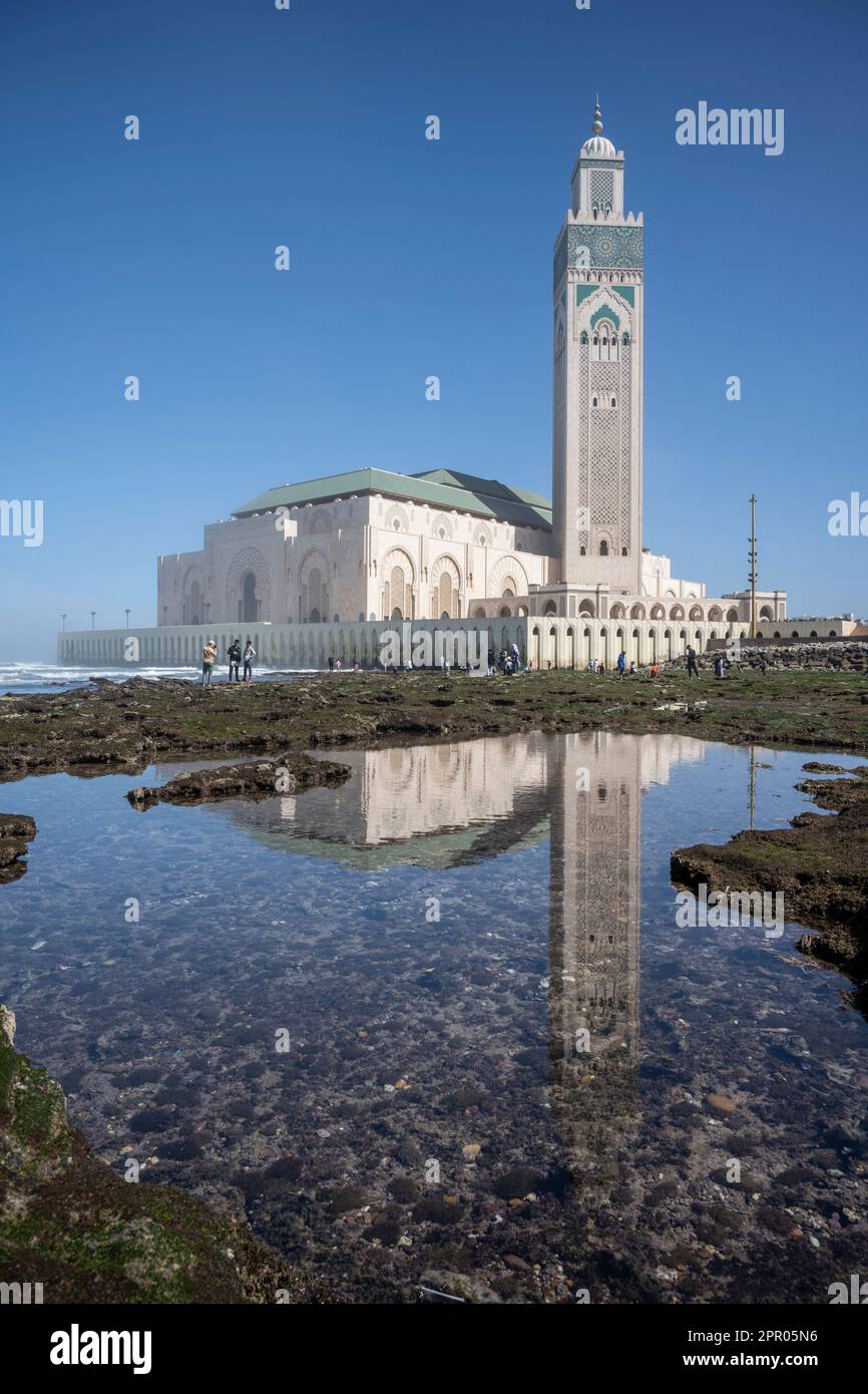 Monumental Hassam II Mosque on Sidi Mohammed Ben Abdallah boulevard by ...