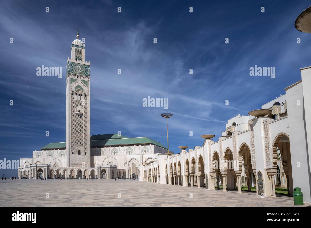 Monumental Hassam II Mosque on Sidi Mohammed Ben Abdallah boulevard by ...