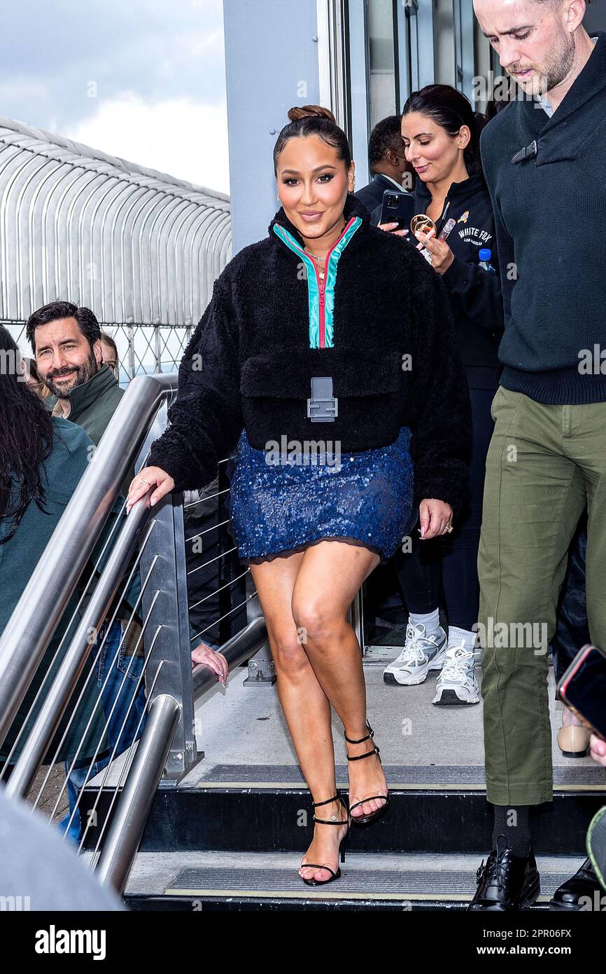 New York, NY, USA. 25th Apr, 2023. Adrienne Bailon-Houghton at the ...