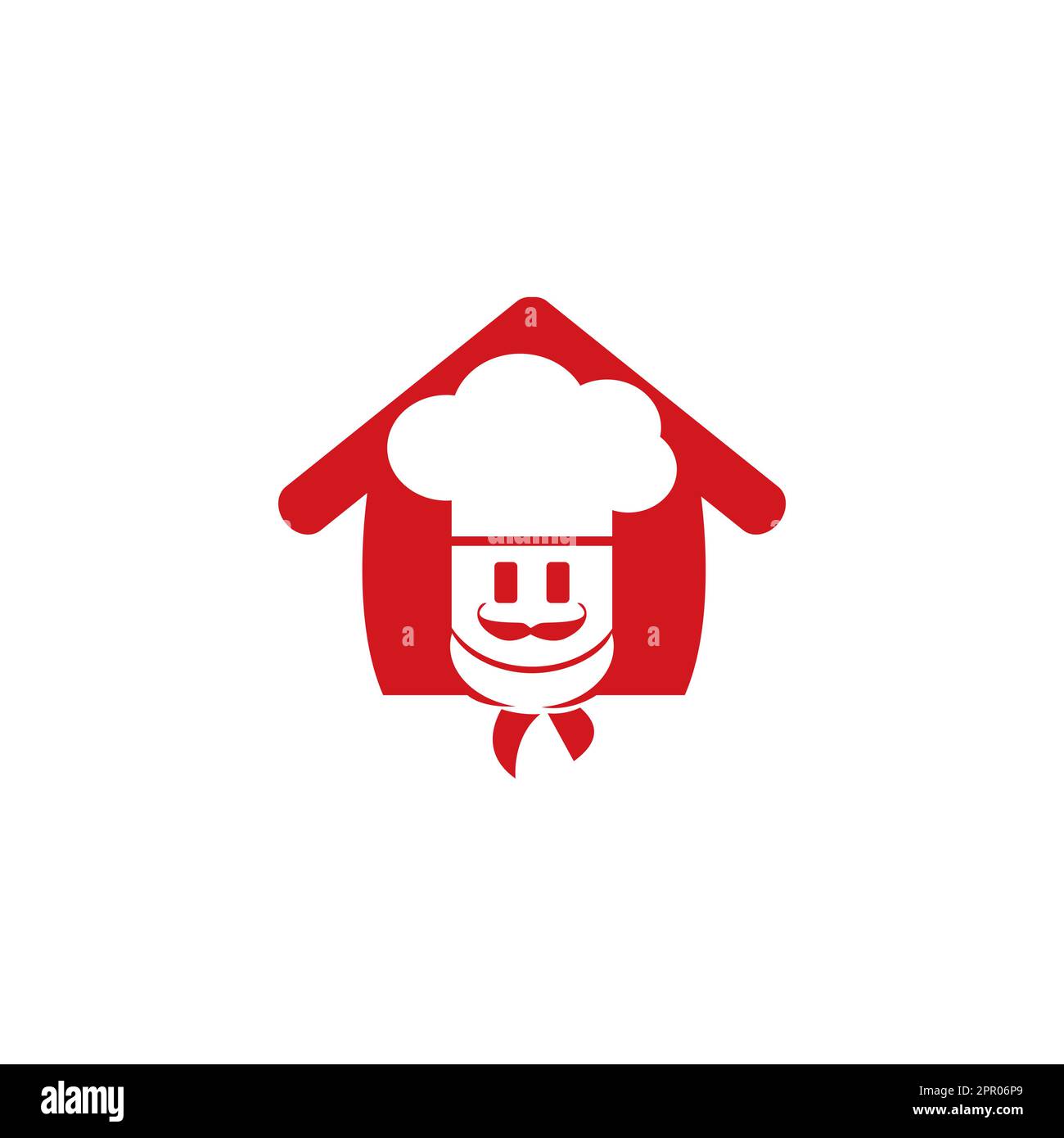Home chef vector logo design. Food house logo concept Stock Vector ...