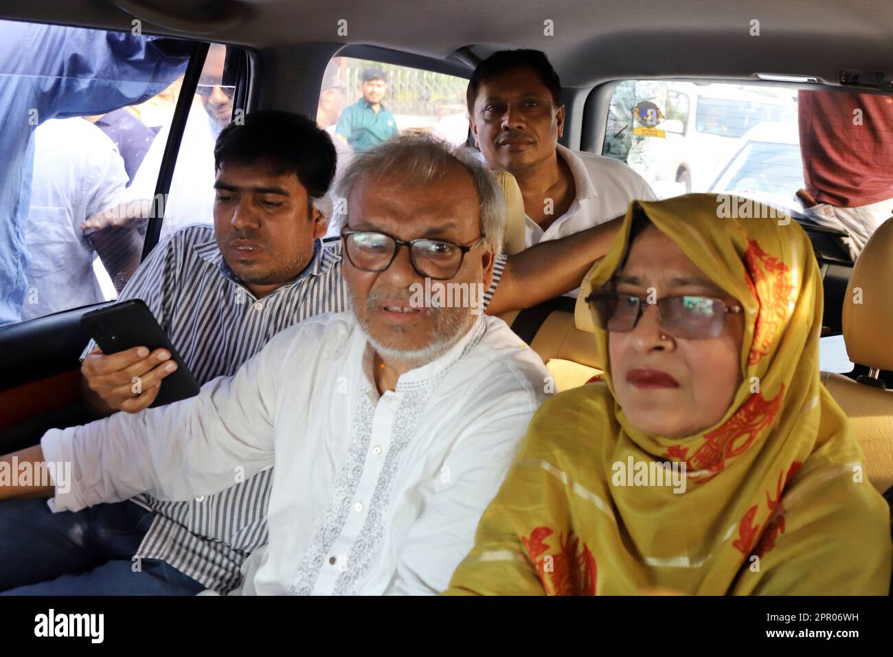 Dhaka, Bangladesh. 25th Apr, 2023. Leader of the opposition party BNP ...