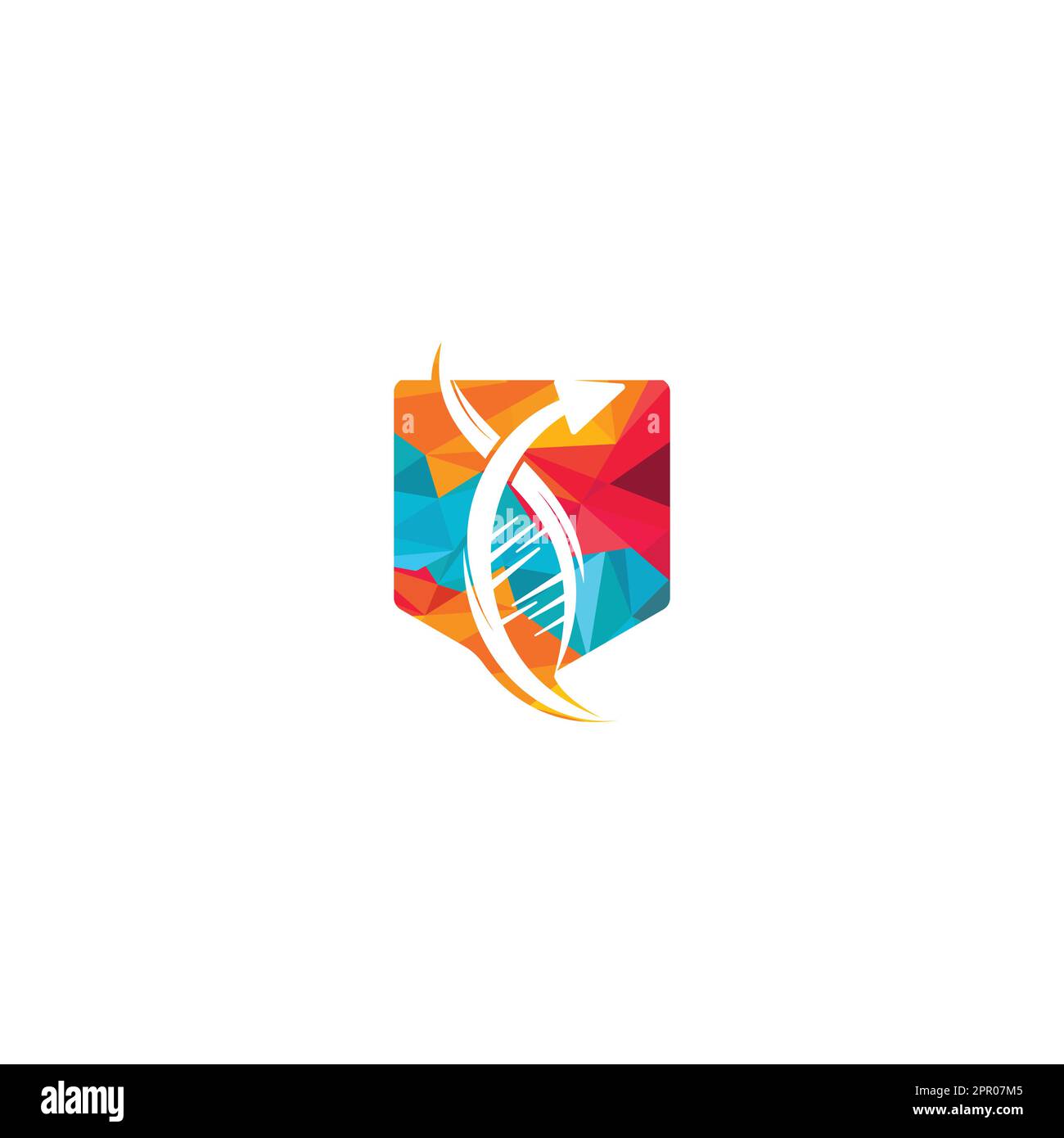 Human DNA and genetic logo design Stock Vector Image & Art - Alamy