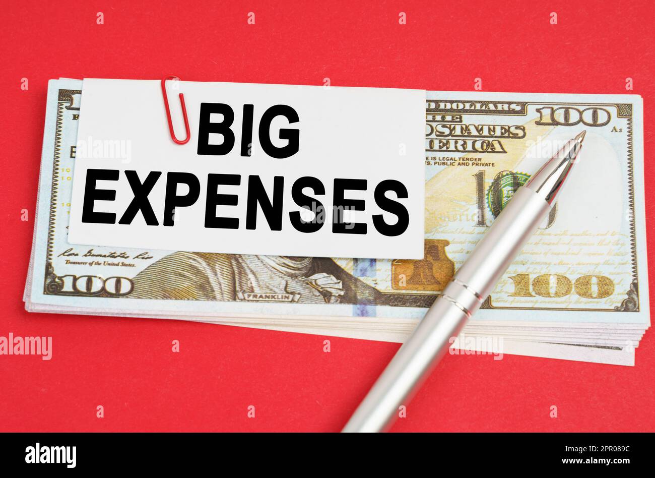 Big expense hi-res stock photography and images - Alamy