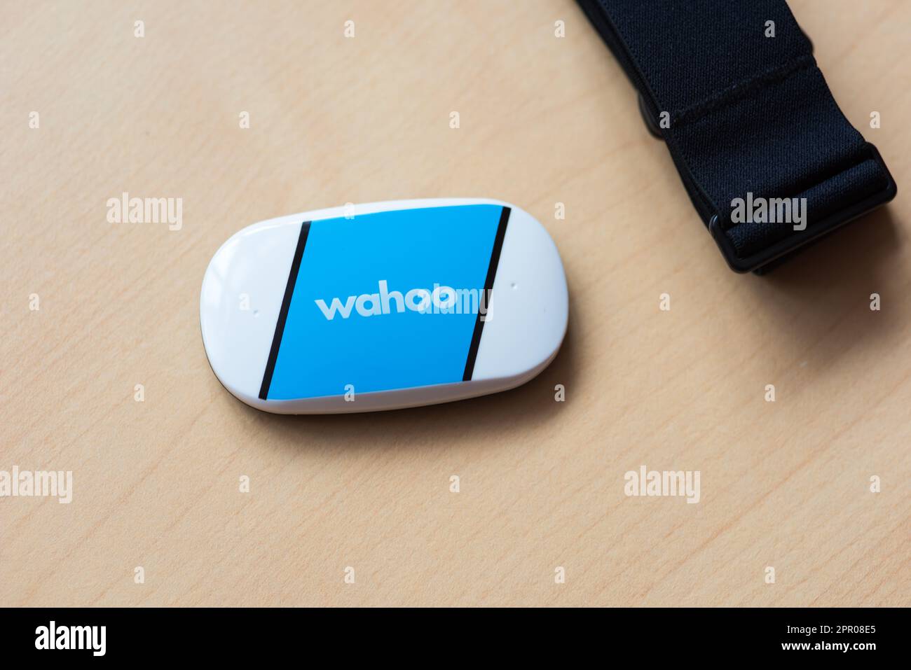 Wahoo tickr heart rate monitor Stock Photo - Alamy