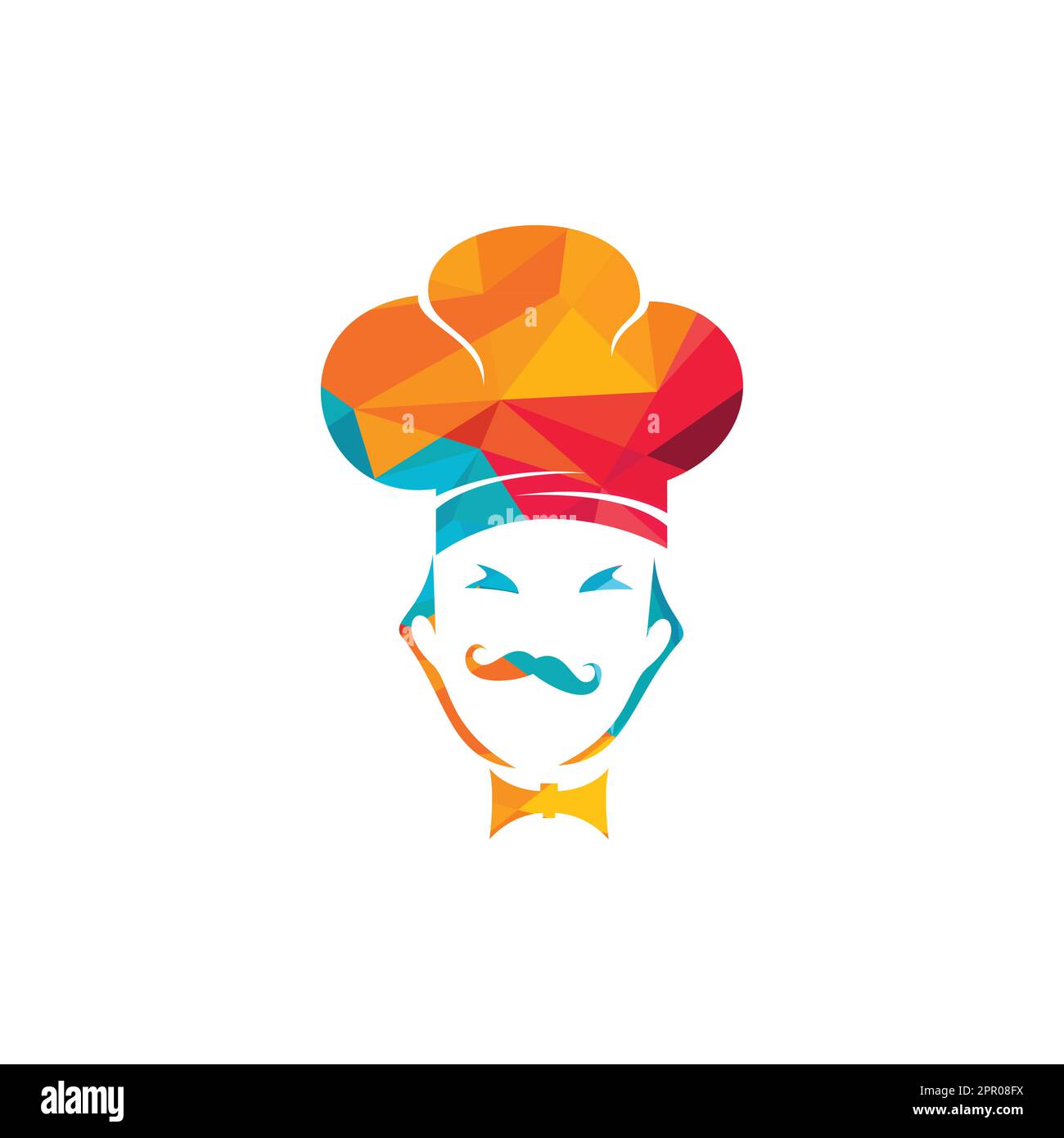 Chef vector logo design. Cooking and restaurant logo concept Stock ...