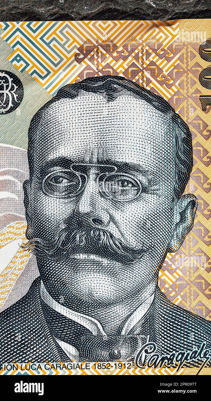 Romanian LEI Currency Banknote. RON Money European Currency Stock Photo ...