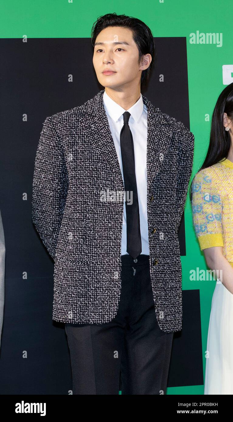 Seoul, South Korea. 24th Apr, 2023. South Korean actor Park Seo-joon ...