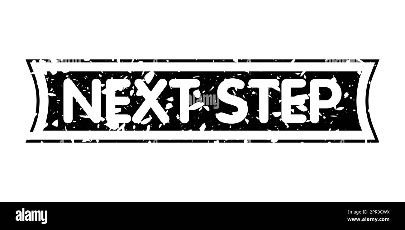 The next step Black and White Stock Photos & Images - Alamy