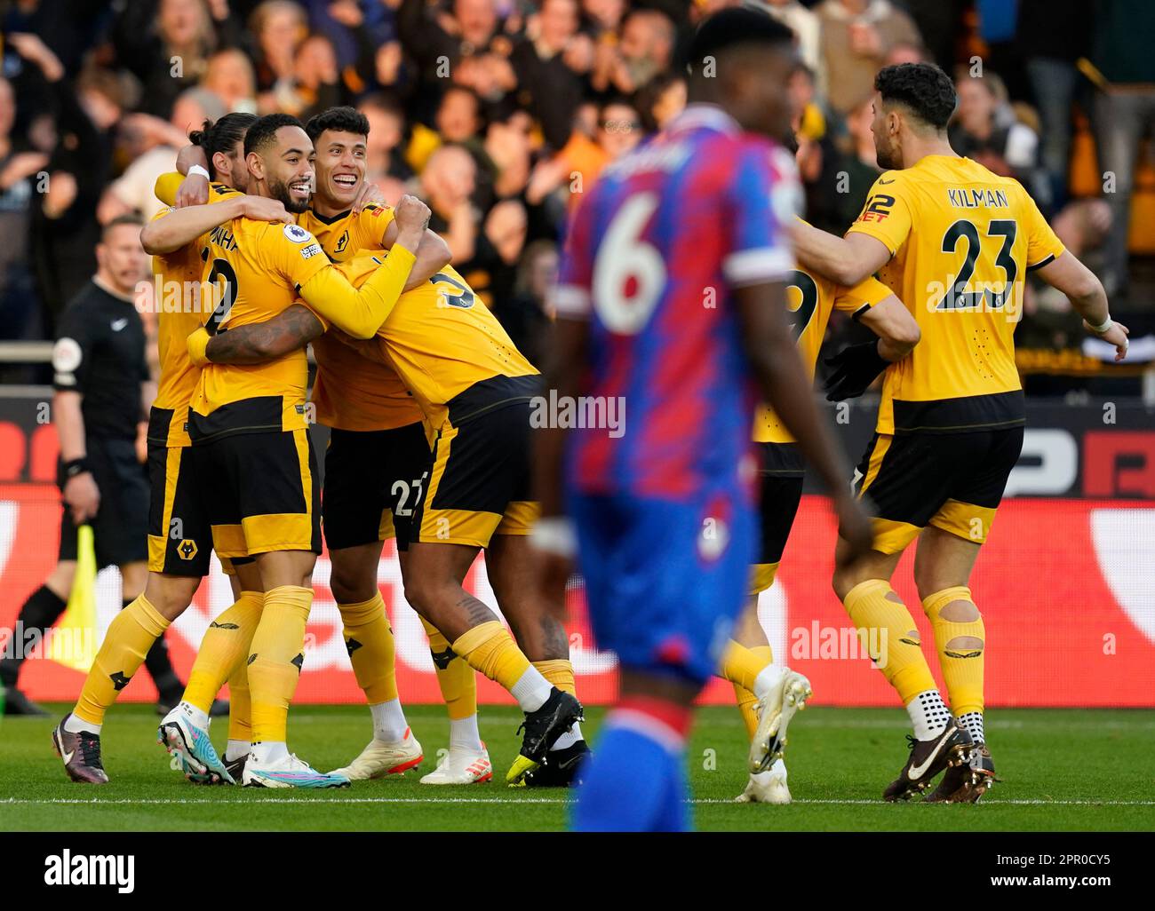 Crystal palace players celebrate 2023 hi-res stock photography and ...