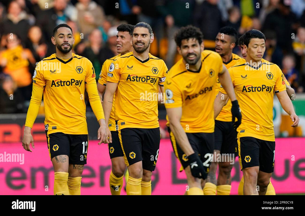 Celebrate premier league 2023 wolves hi-res stock photography and ...