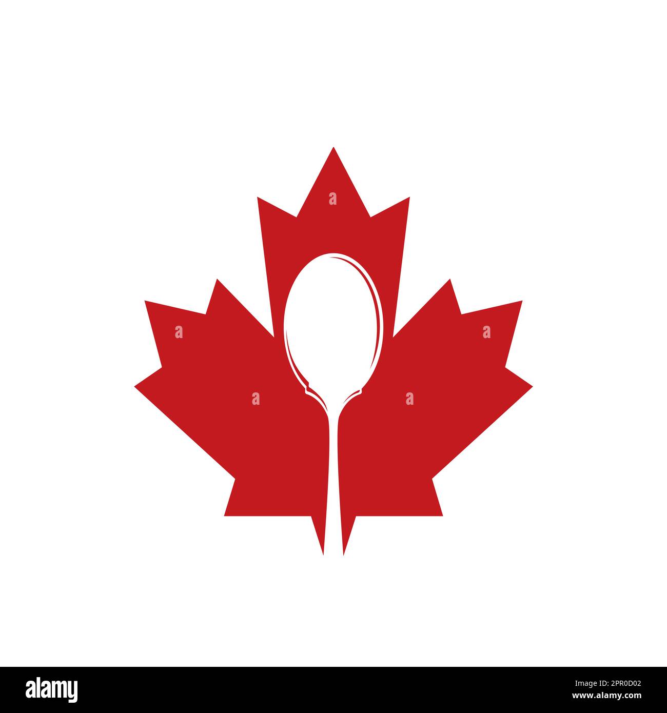 Creative and modern Canadian restaurant or kitchen logo design Stock ...
