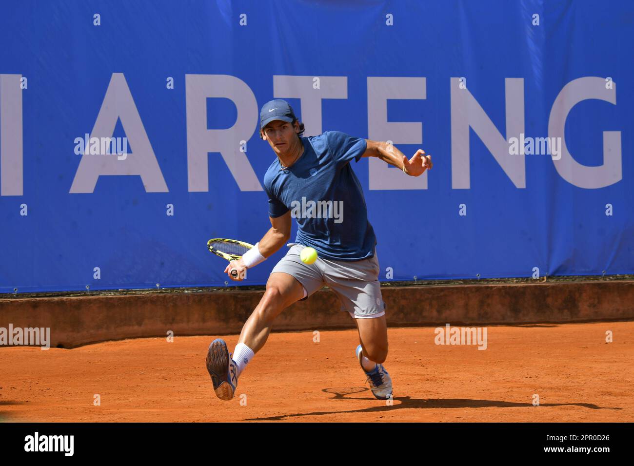 Rome, Italy. 25th Apr, 2023. Alexander Weis (ITA) ATP Challenger Roma ...