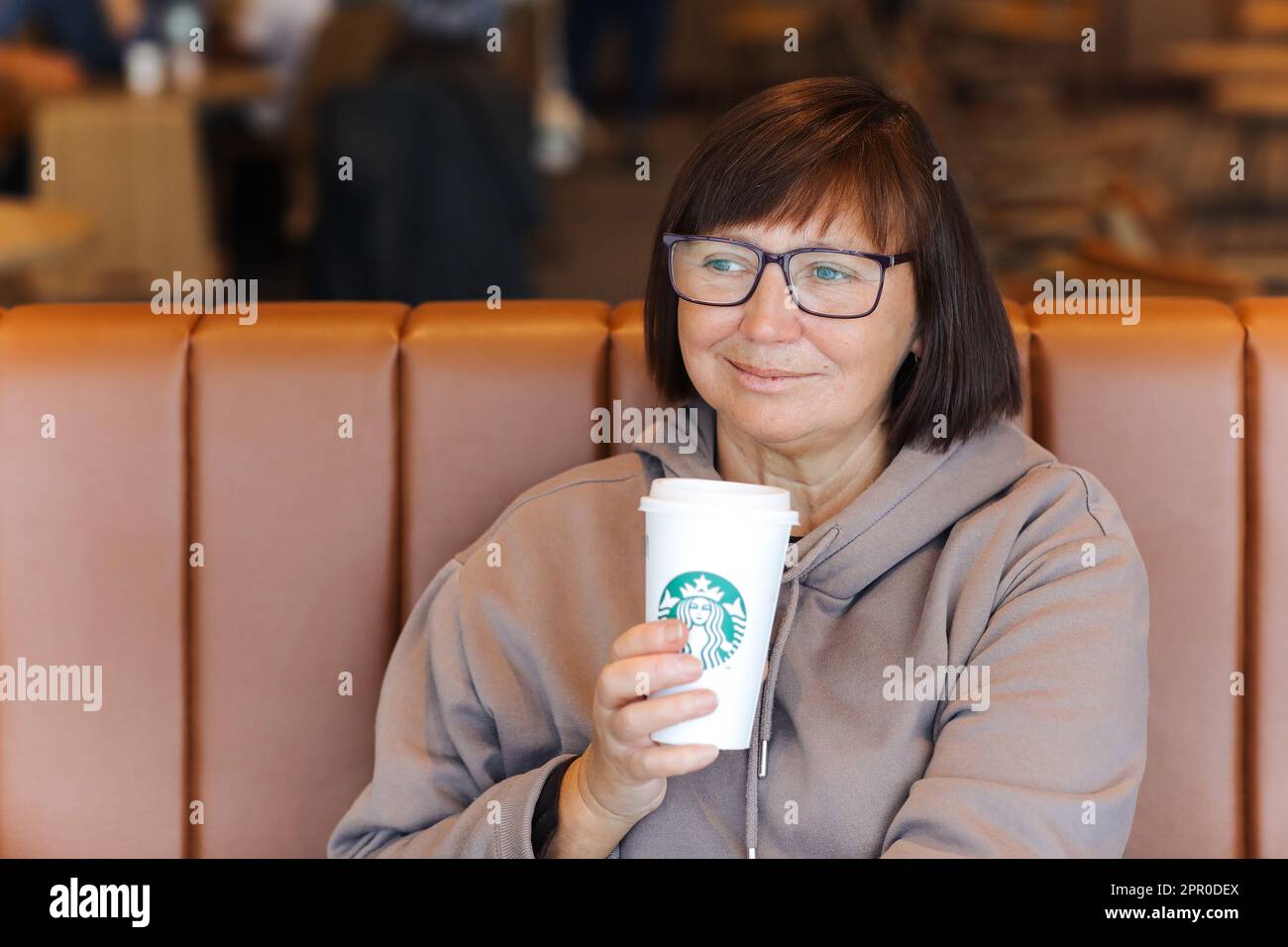 Starbucks Hot Woman