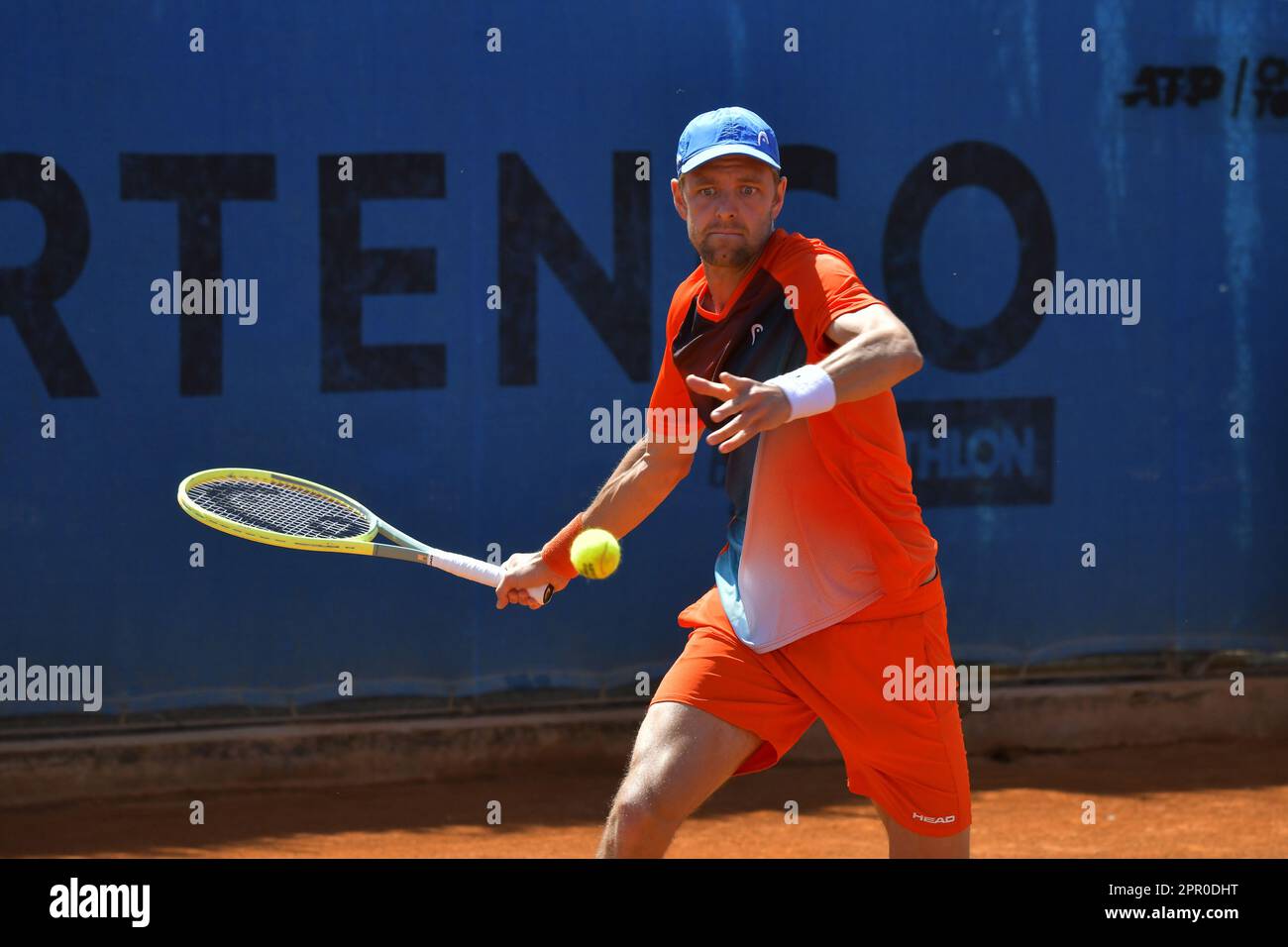 Rome, Italy. 25th Apr, 2023. Maximilian Neuchrist (AUT)ATP CHallenger ...