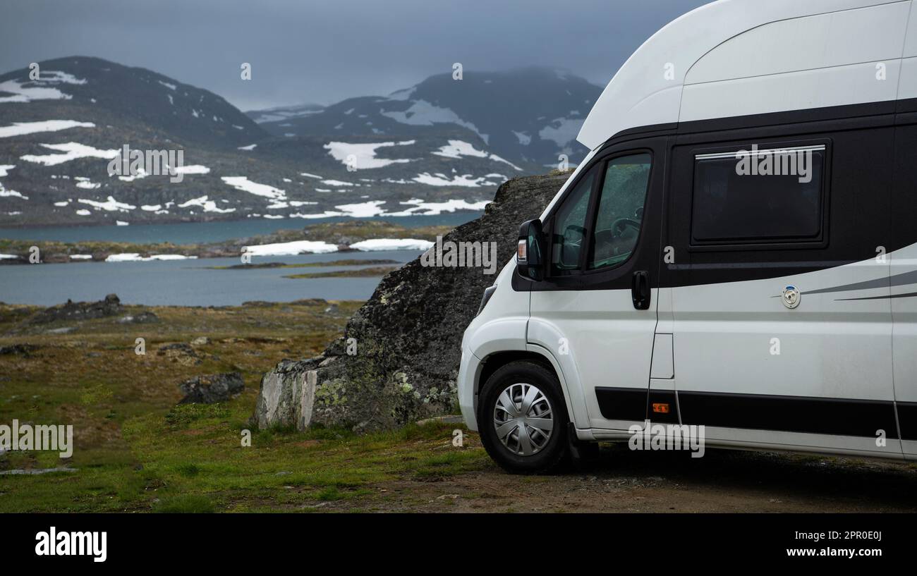 Northern Norway Camper Van Recreational Vehicle Class B Wild Camping ...