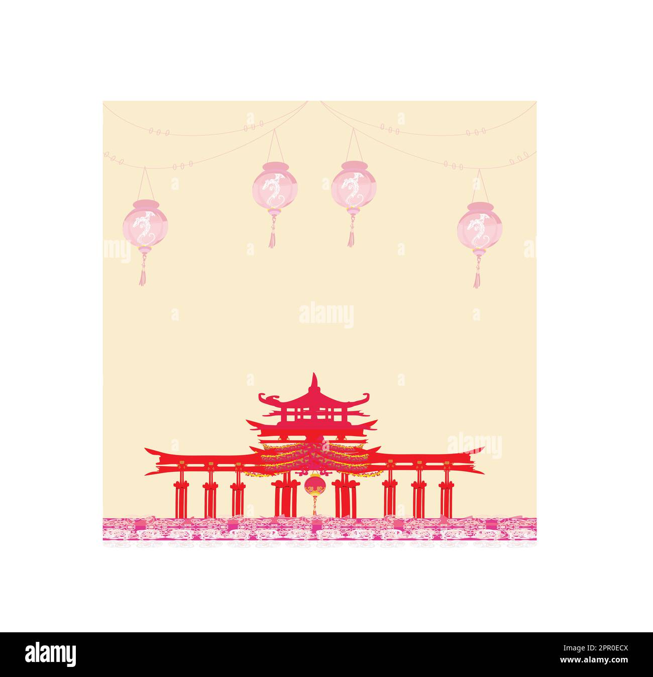 Traditional chinese background decorative Stock Vector Images - Alamy
