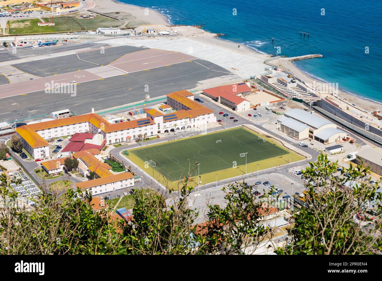 Devil's Tower Camp, barracks and HQ of the Royal Gibraltar Regiment ...