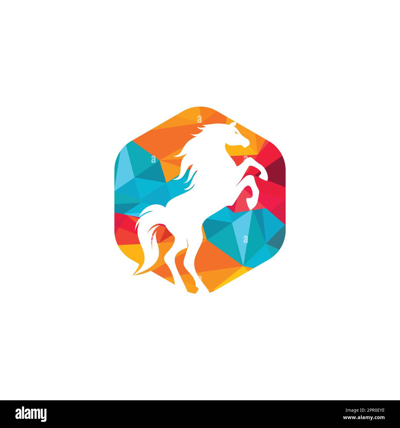 Horse vector logo design. Horse racing logo design Stock Vector Image ...