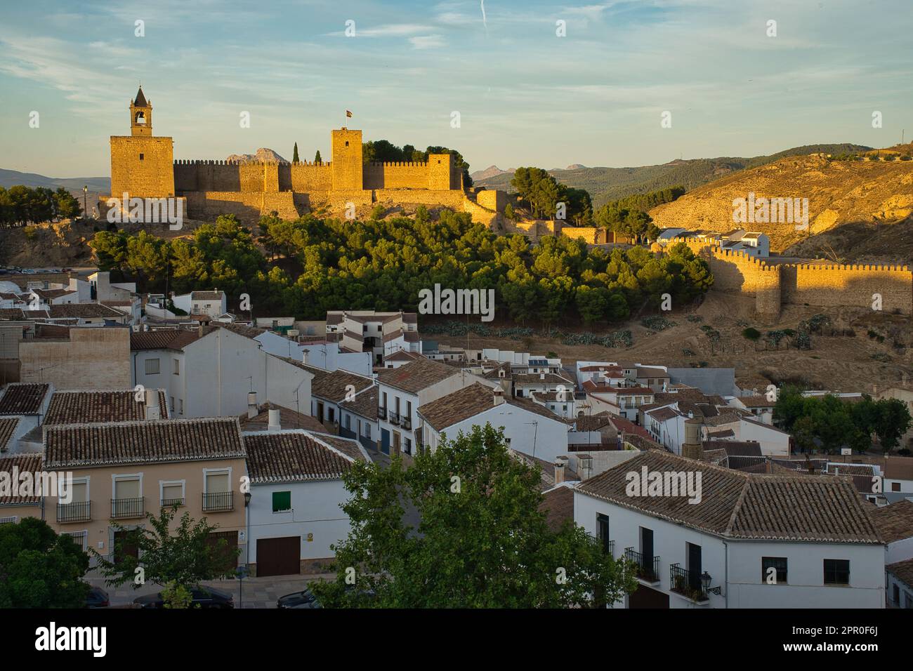 ANTEQUERA, ANDALUSIA, SPAIN, SEPTEMBER 13, 2022: Beautiful panoramic ...