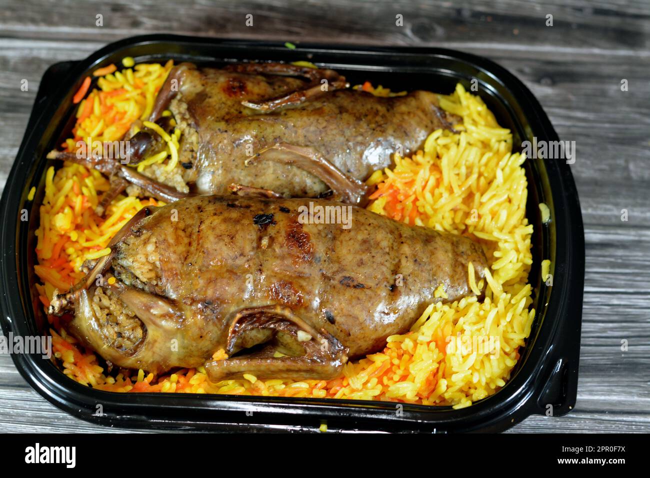Egyptian Hamam Mahshi stuffed squab, Arabic cuisine, Egyptian ...