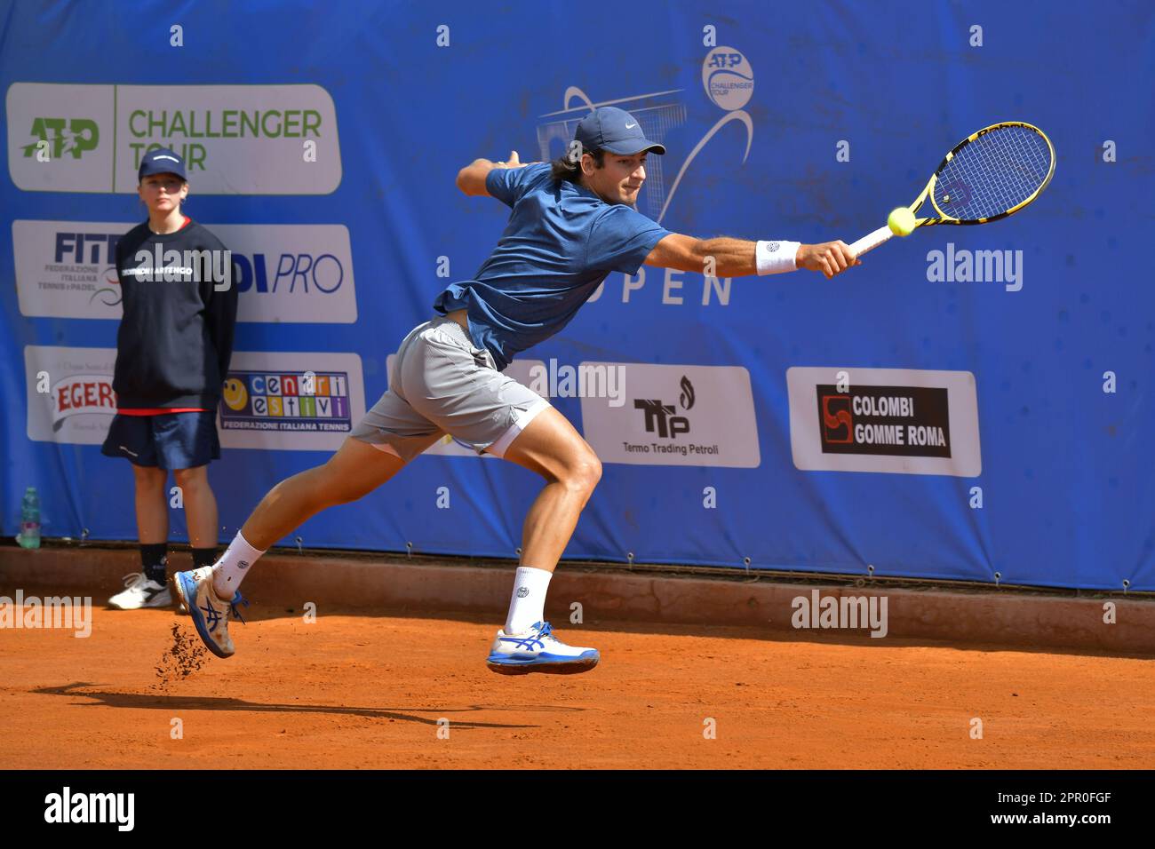 Rome, Italy. 25th Apr, 2023. Alexander Weis (ITA) ATP Challenger Roma ...