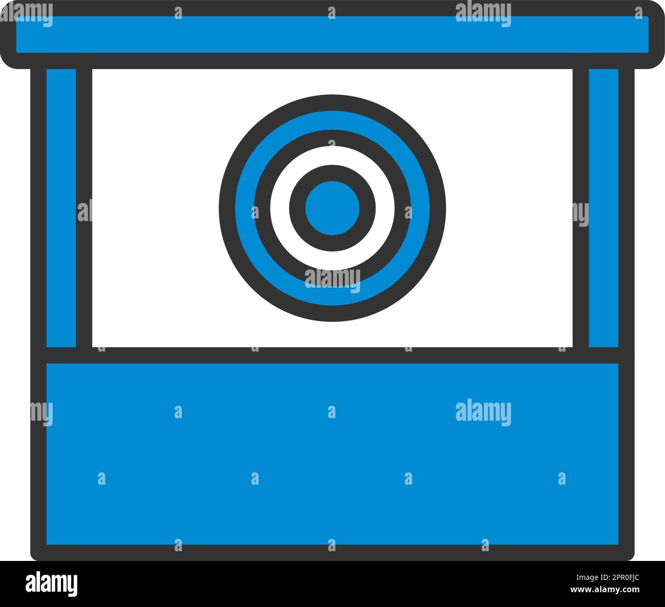 Prize Shooting Range Icon Stock Vector Image & Art - Alamy