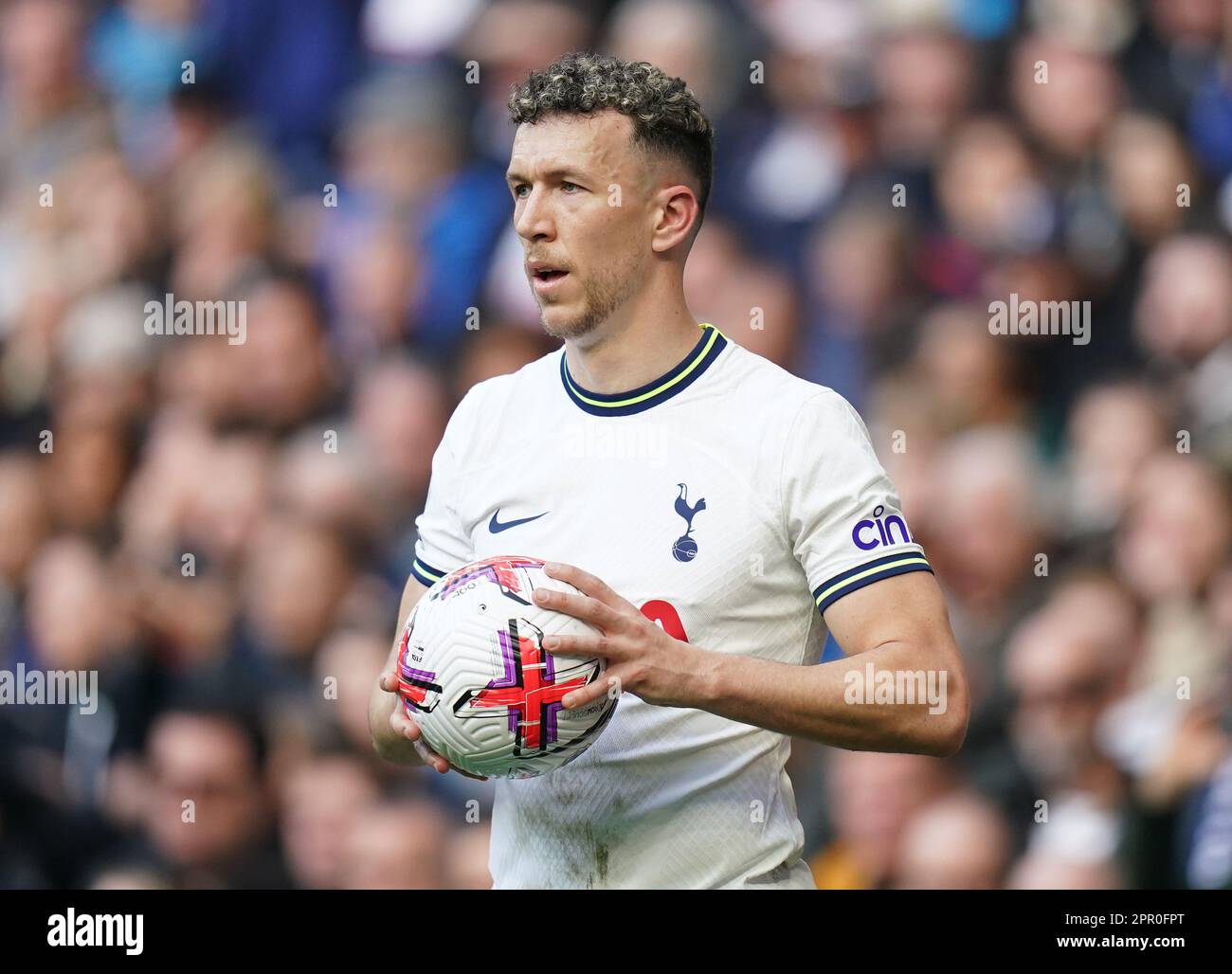 Tottenham Hotspur's Ivan Perisic during the Premier League match at the ...