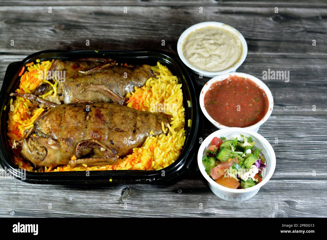 Egyptian Hamam Mahshi stuffed squab, Arabic cuisine, Egyptian ...