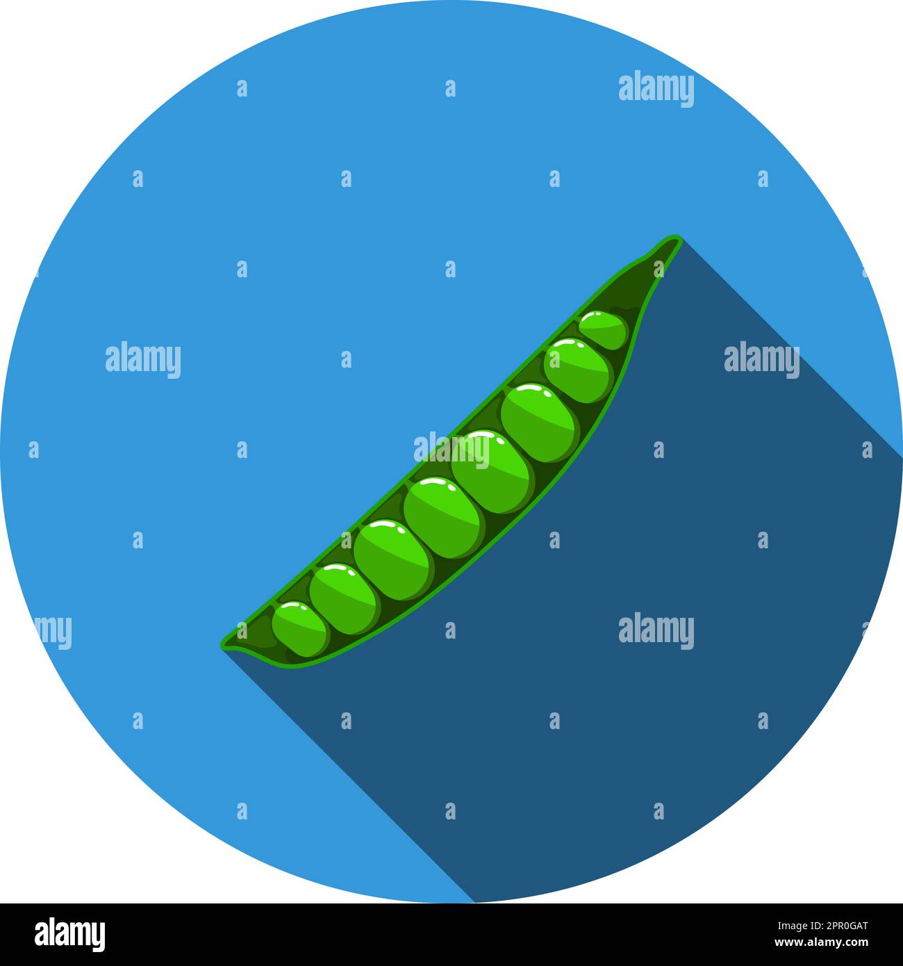 Pea business logo Stock Vector Images - Alamy