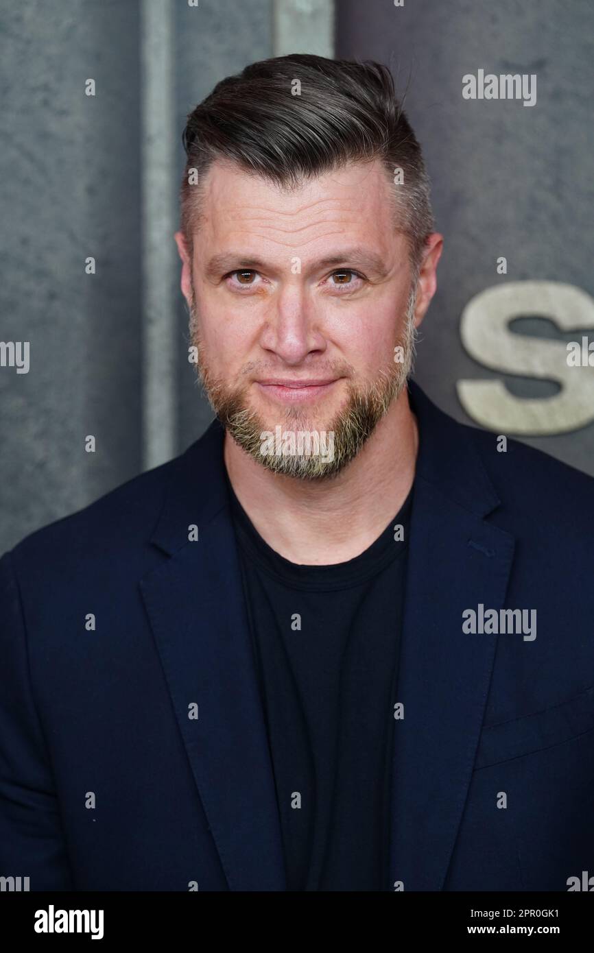 Shane McCrae attends the global premiere of Silo, at Battersea Power ...