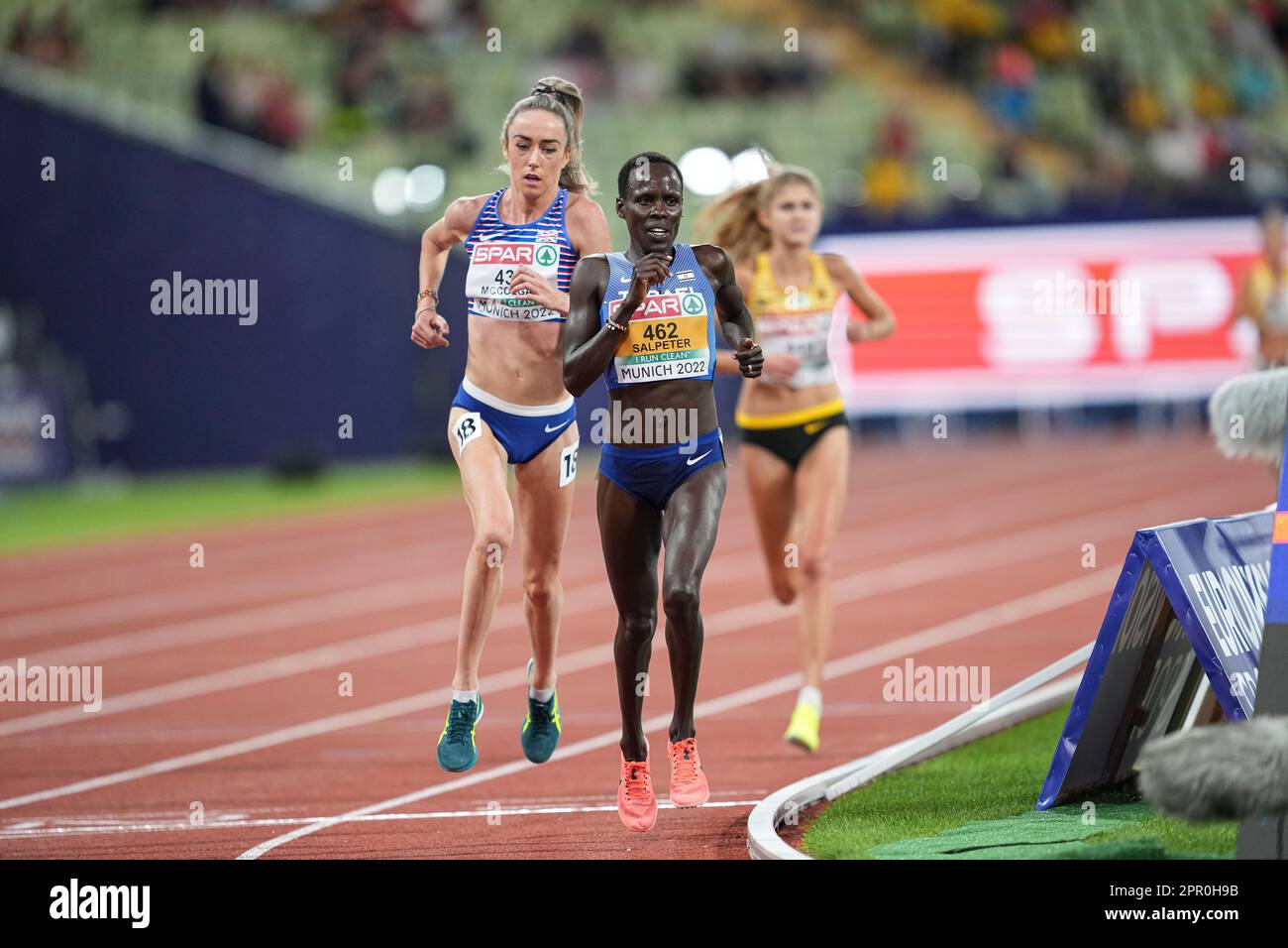 Lonah Chemtai Salpeter participating in the 10.000 meters at the 2022 ...