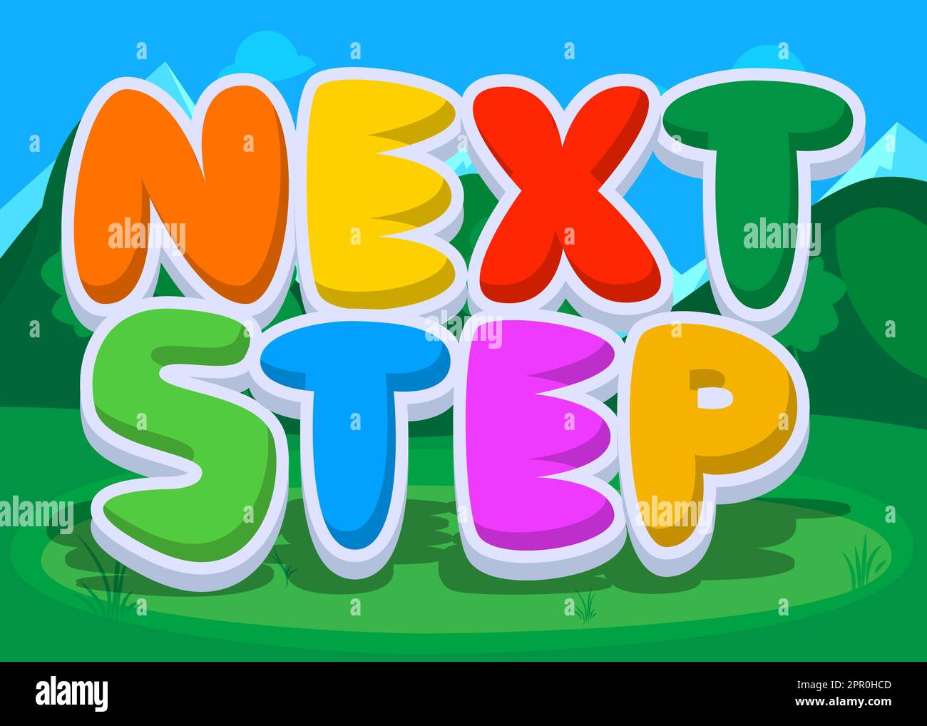 What s your next step Stock Vector Images - Alamy