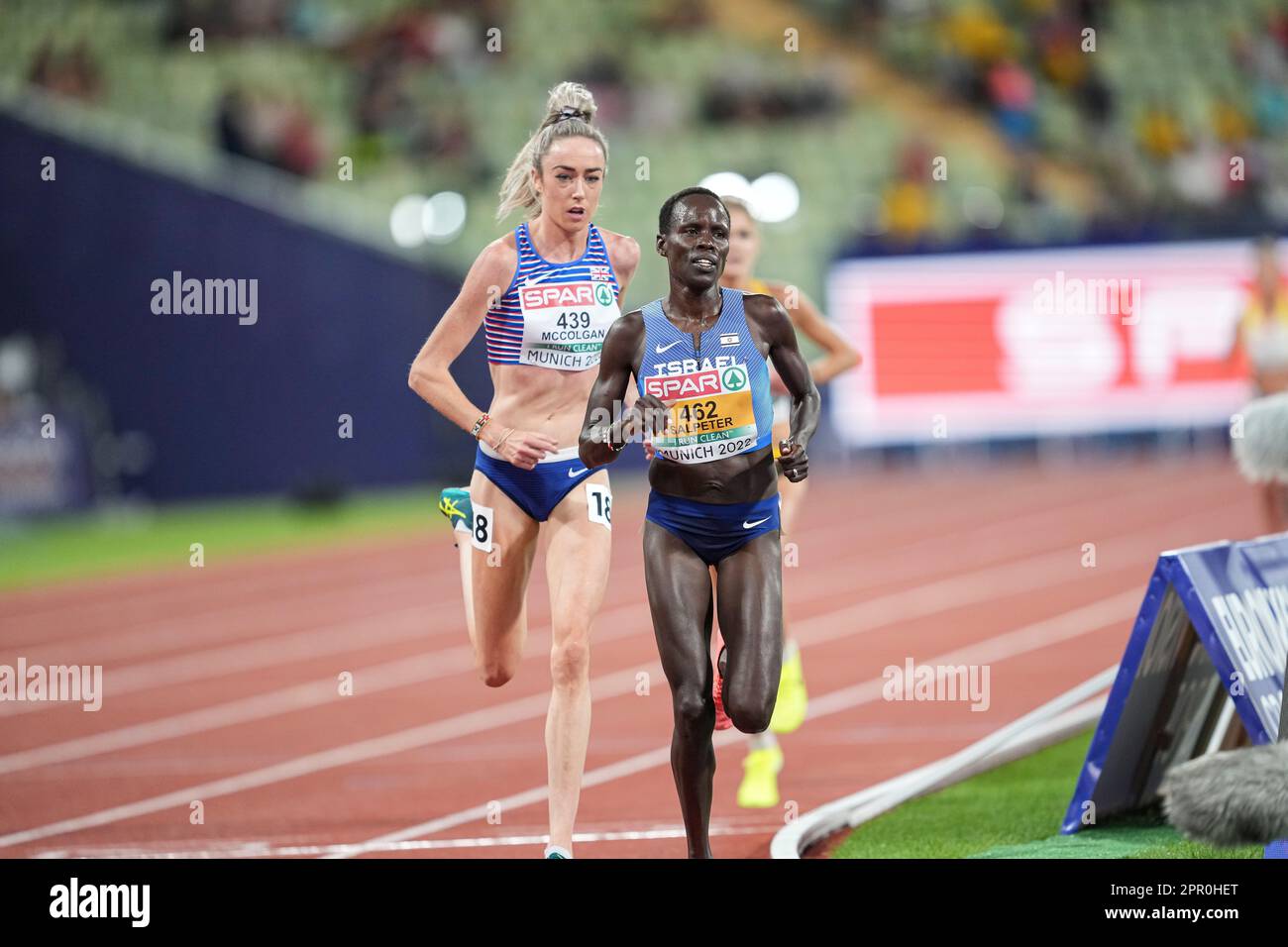 Lonah Chemtai Salpeter participating in the 10.000 meters at the 2022 ...
