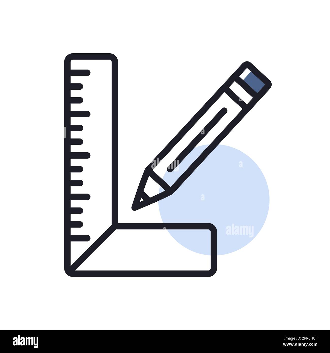 Carpentry pencil Stock Vector Images - Alamy