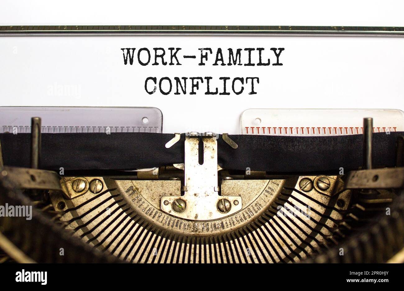 Work-family conflict symbol. Concept words Work-family conflict on ...