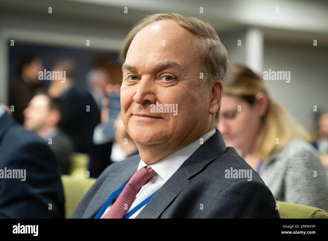Ambassador Anatoly Antonov attends briefing by Foreign Minister of ...