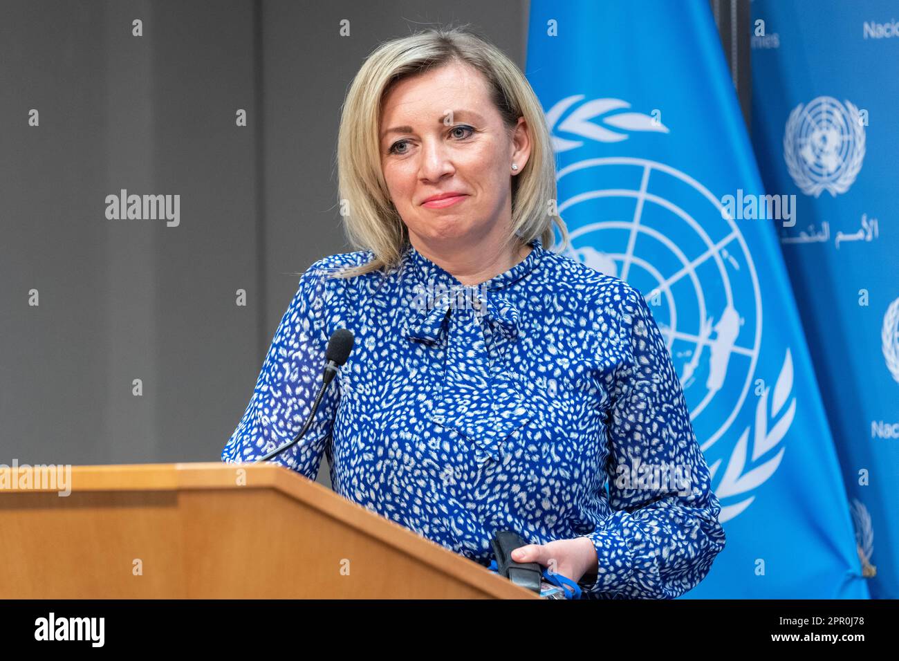 Maria zakharova hi-res stock photography and images - Alamy