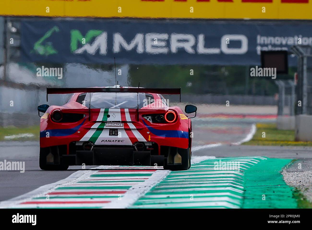 Monza, Italy. 21st Apr, 2023. Ferrari 488 GT3 Team AF Corse of Louis ...