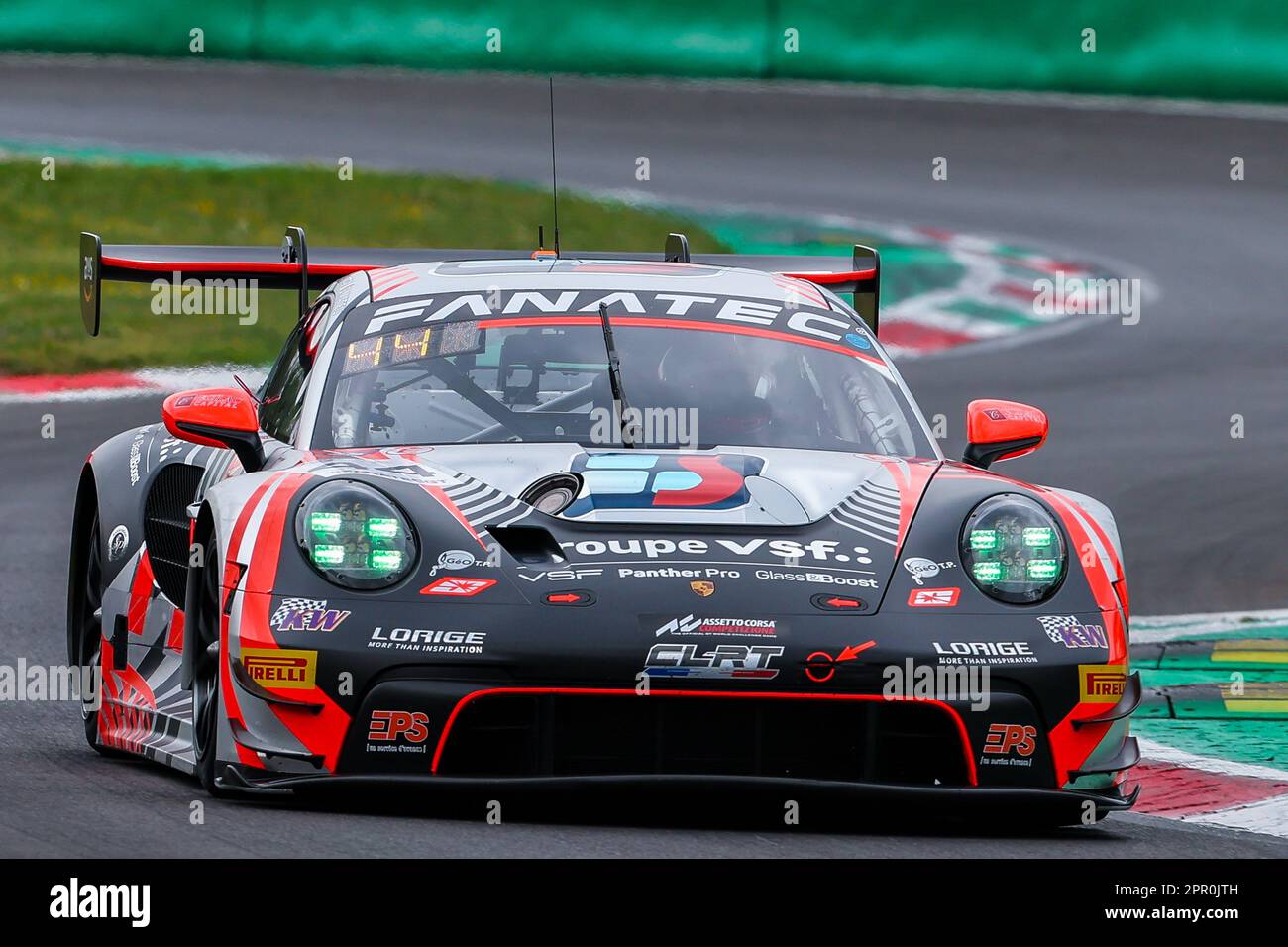 Monza, Italy. 21st Apr, 2023. Porsche 911 GT3 R (992) Team CLRT of ...